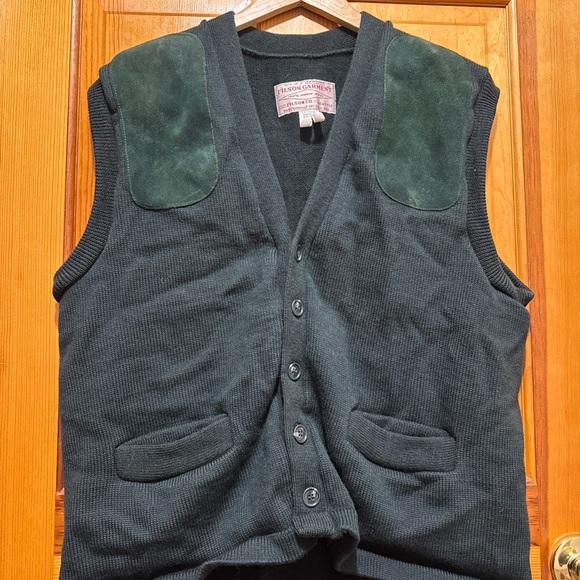 Filson | Jackets & Coats | Vintage Filson Green Sweater Vest | Poshmark